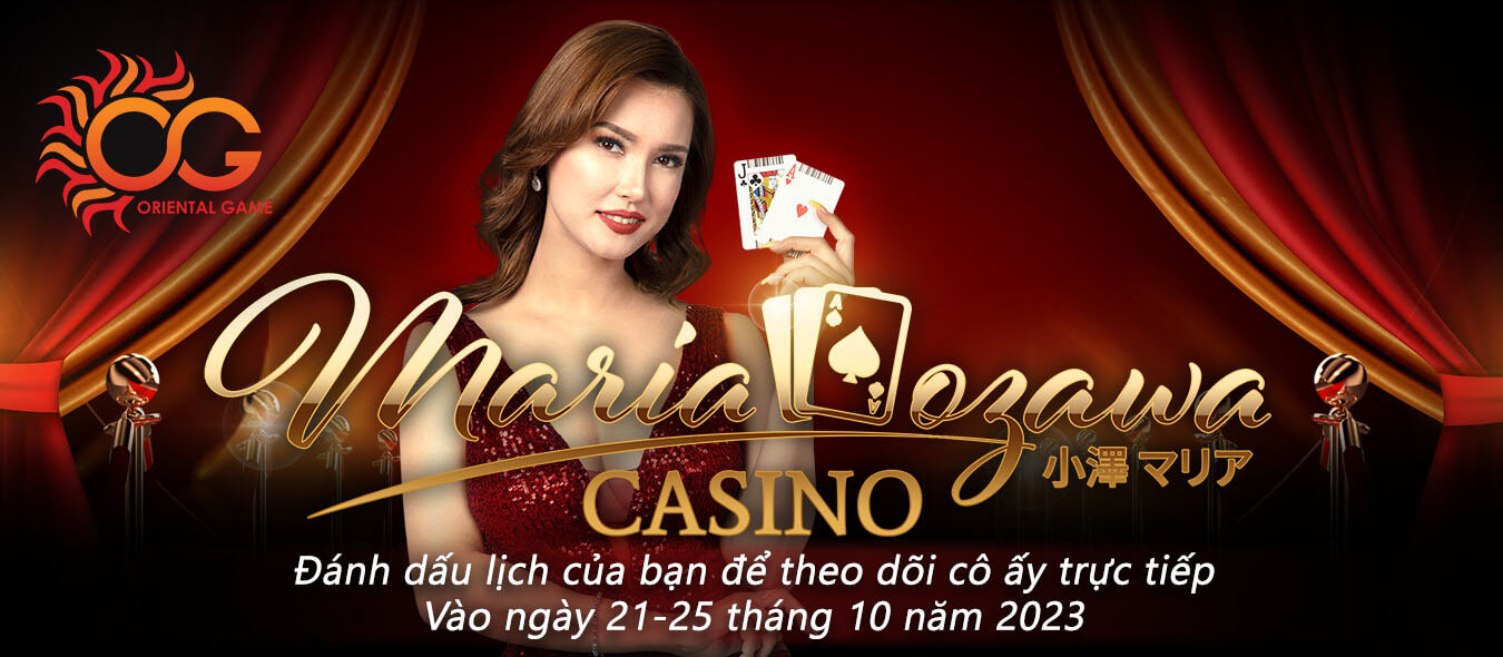 MARIA OZAWA TRỰC TIẾP CHIA BÀI: M88 MANSION X ORIENTAL GAMING MANG LẠI ...